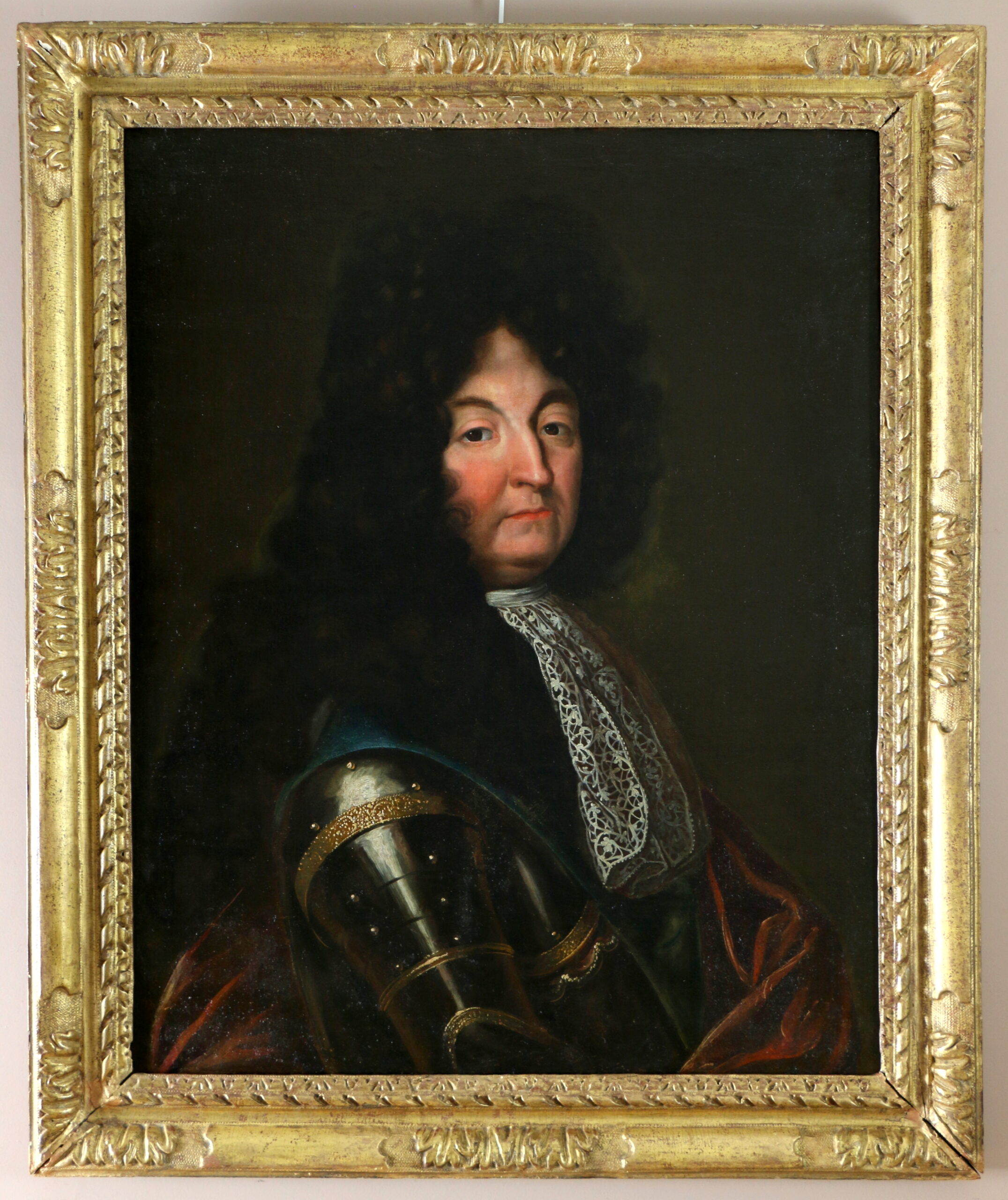 Henri Testelin le jeune (1616-1695) et atelier-Portrait de Louis XIV