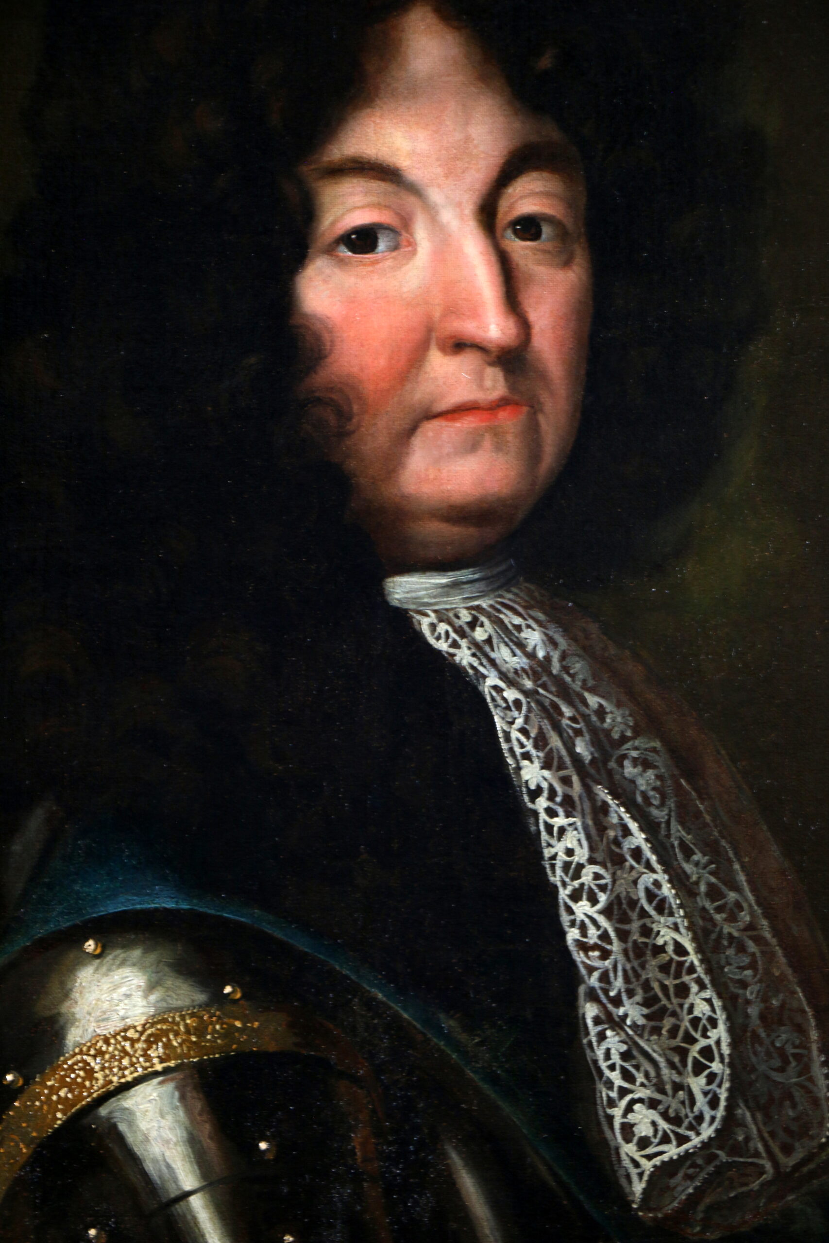 Henri Testelin le jeune (1616-1695) et atelier-Portrait de Louis XIV